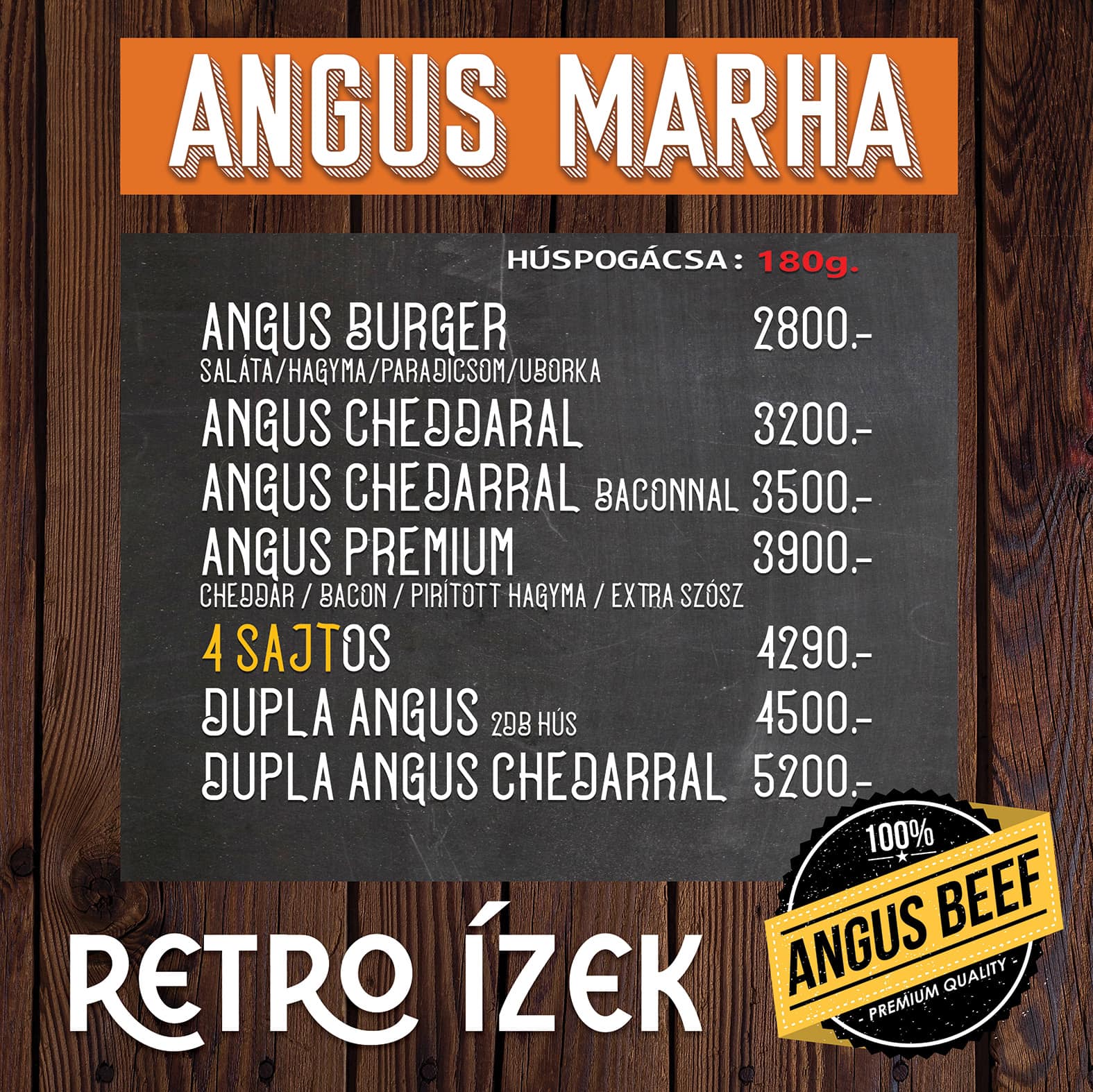 Büfé - Retro Burger