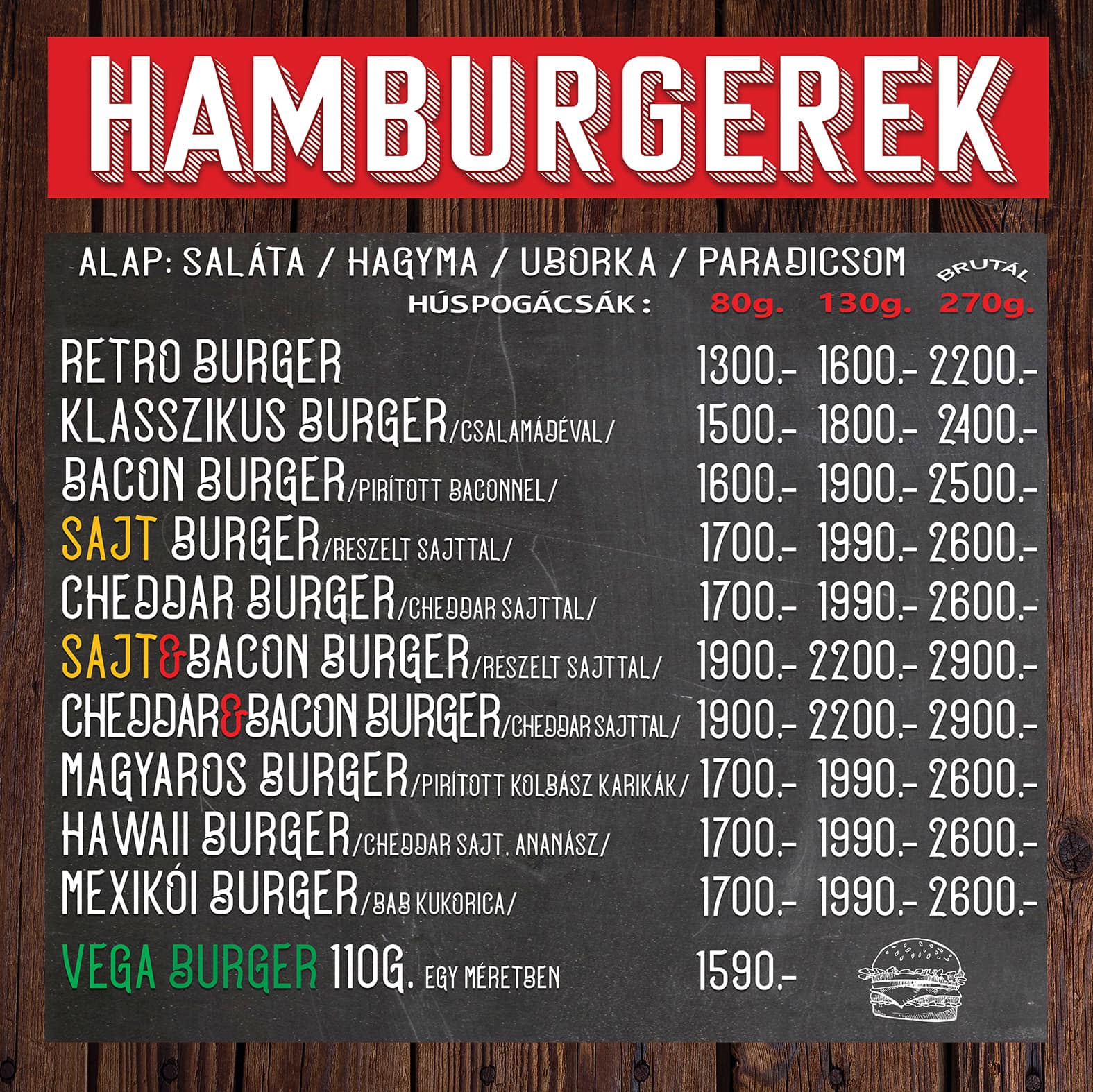 Büfé - Retro Burger
